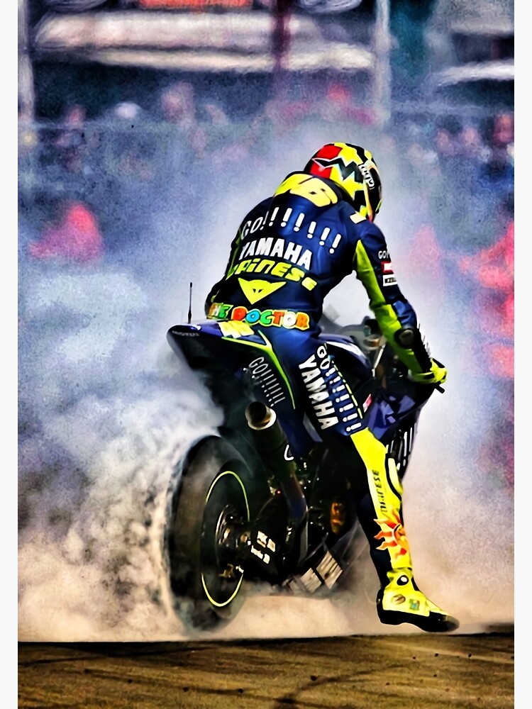 "Celebration of the Legend - VR46" Poster by roryguezz | Redbubble