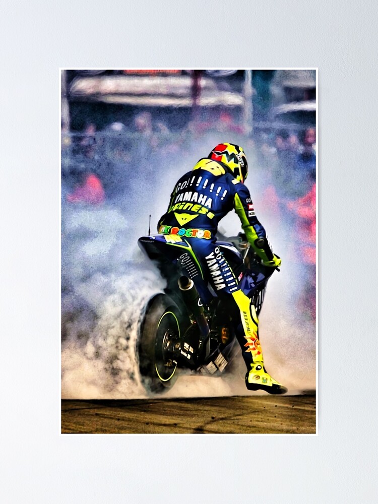 "Celebration of the Legend - VR46" Poster by roryguezz | Redbubble