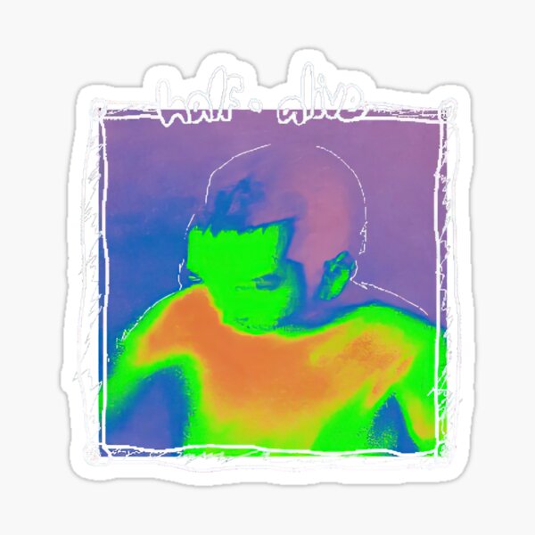 "Half Alive" Sticker for Sale by TimHarris68 | Redbubble