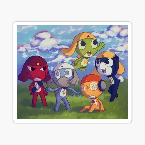 "Keroro Gunso" Sticker by Phantost | Redbubble