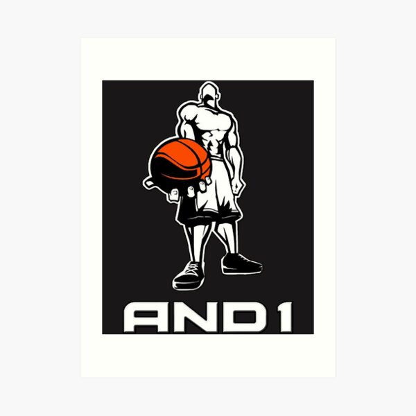 "AND1 - Streetballer 1990s Classic .png Essential" Art Print for Sale ...