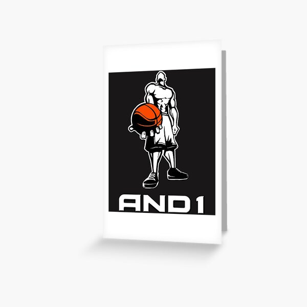"AND1 - Streetballer 1990s Classic .png Essential" Greeting Card for ...