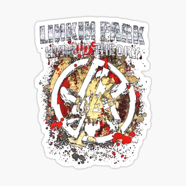 "LINKIN PARK - HYBIRD THEORY " Sticker by JamesKorn | Redbubble