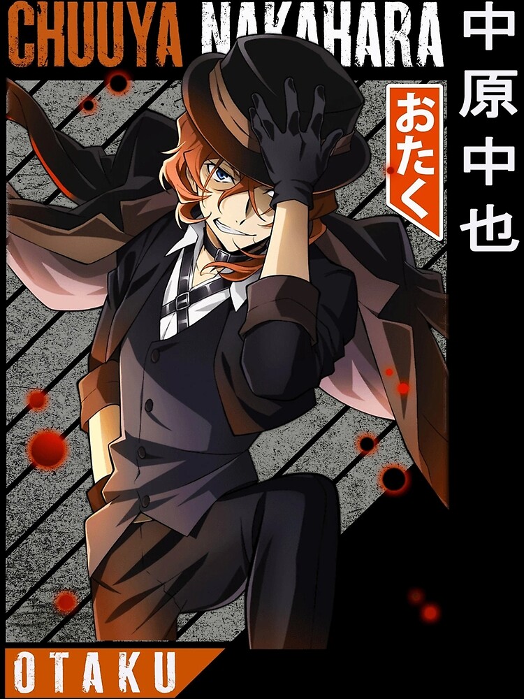 "Chuuya Nakahara" Poster for Sale by RoseJensen | Redbubble
