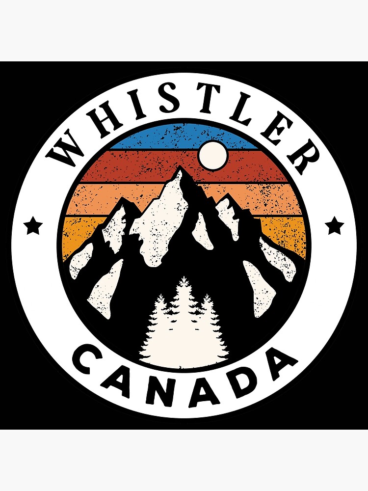 "Whistler Canada" Poster for Sale by Artist-Sign | Redbubble