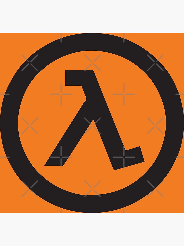 "Half-Life Lambda " Poster by LGSmerch | Redbubble