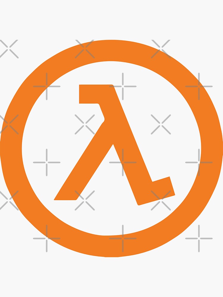 "Half-Life Lambda " Sticker by LGSmerch | Redbubble