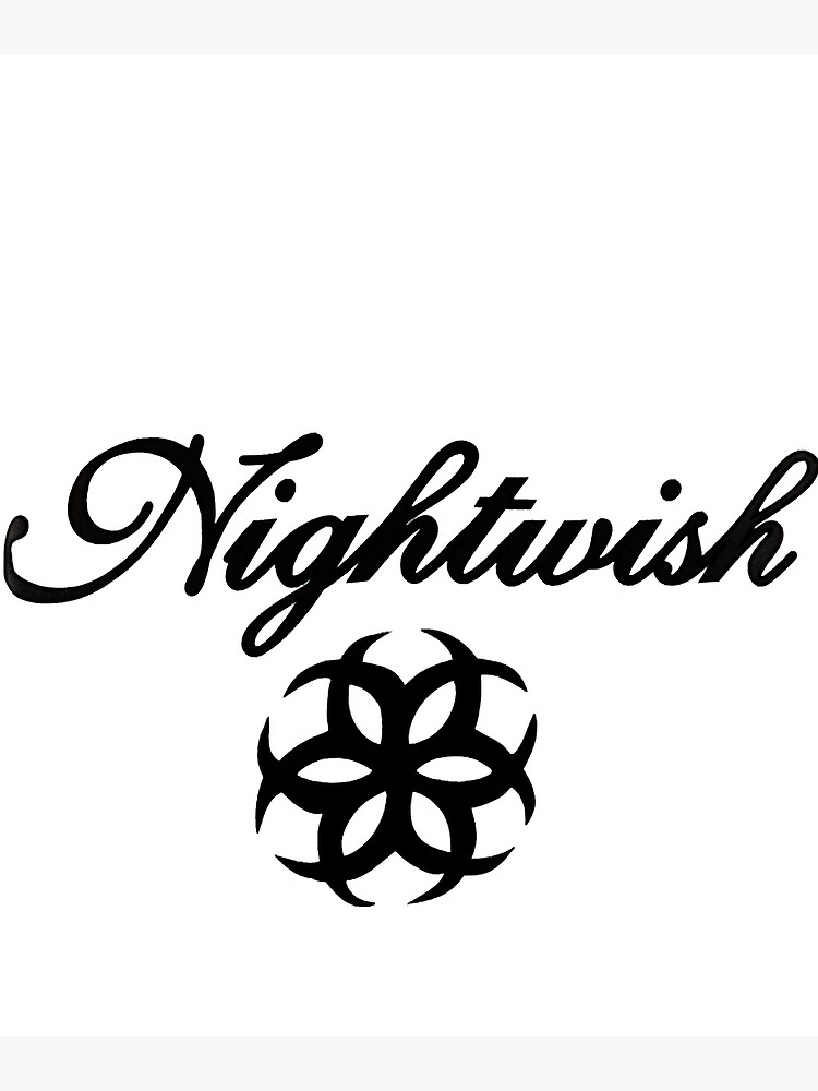 "Nightwish Band Logo" Poster for Sale by LeonardB7 | Redbubble