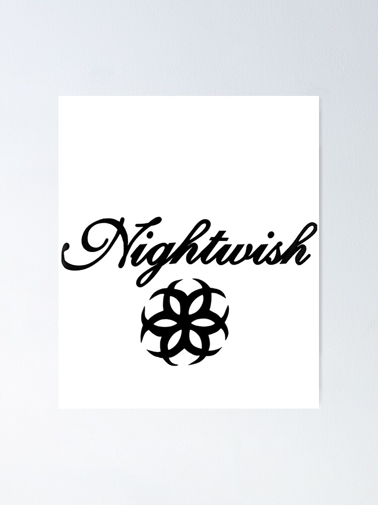 "Nightwish Band Logo" Poster for Sale by LeonardB7 | Redbubble