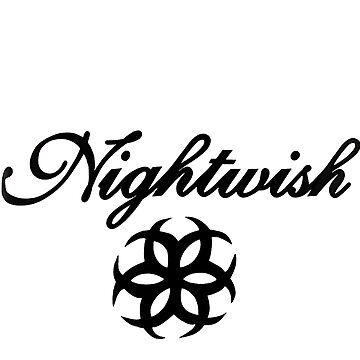 "Nightwish Band Logo" Sticker for Sale by LeonardB7 | Redbubble