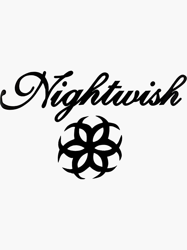 "Nightwish Band Logo" Sticker for Sale by LeonardB7 | Redbubble