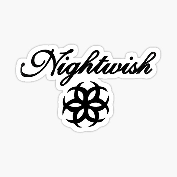 "Nightwish Band Logo" Sticker for Sale by LeonardB7 | Redbubble