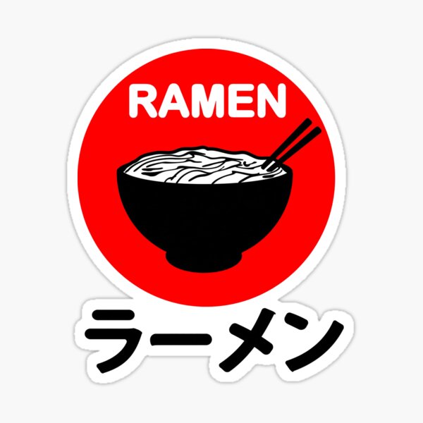 "Ramen " Sticker for Sale by ChristineDW | Redbubble