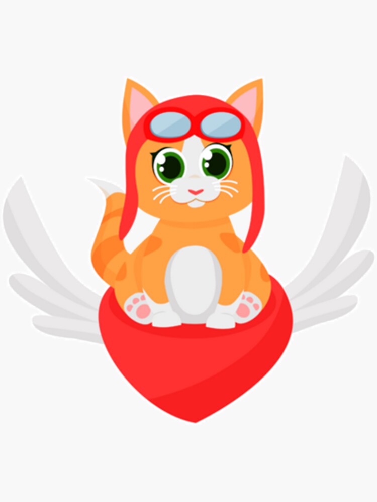 "Beluga cat " Sticker by IzabeAlvin | Redbubble