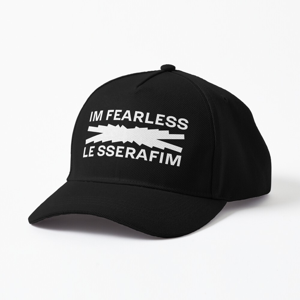 "LESSERAFIM LOGO - IM FEARLESS" Cap for Sale by kpop-stuff | Redbubble