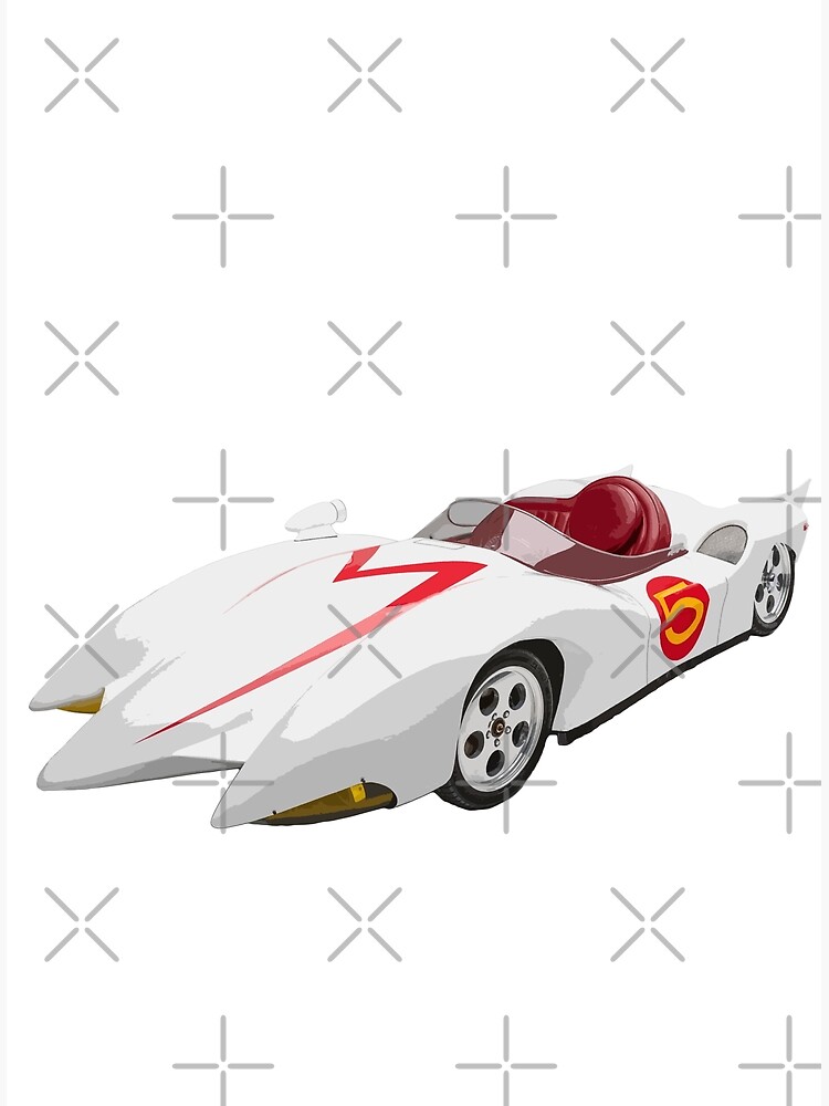 "Speed Racer - Mach Five" Poster for Sale by KingFloki | Redbubble