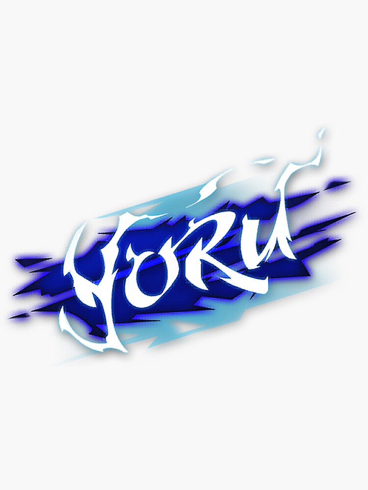 "spray yoru stickers" Sticker by BerryMichael | Redbubble