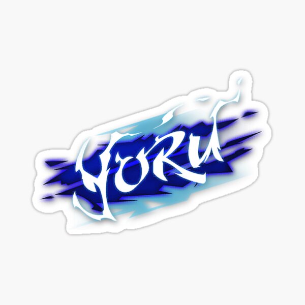 "spray yoru stickers" Sticker by BerryMichael | Redbubble