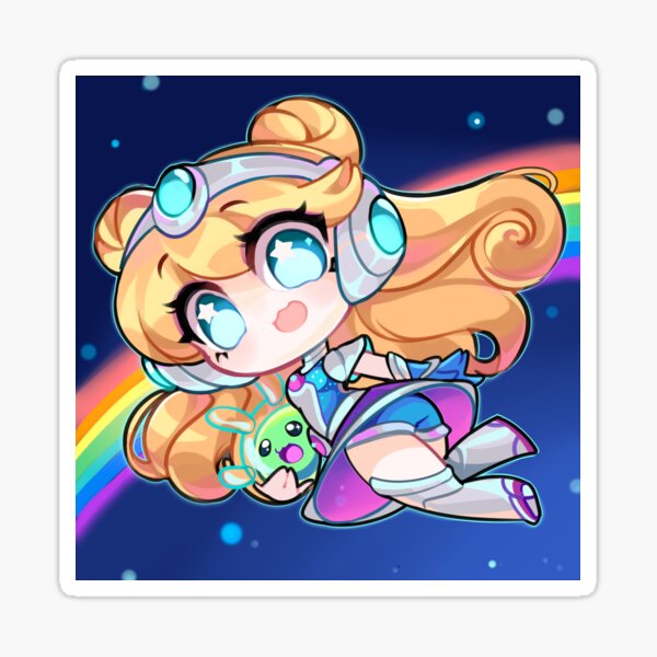 "Lux Space Chibi" Sticker by ClauSketch | Redbubble