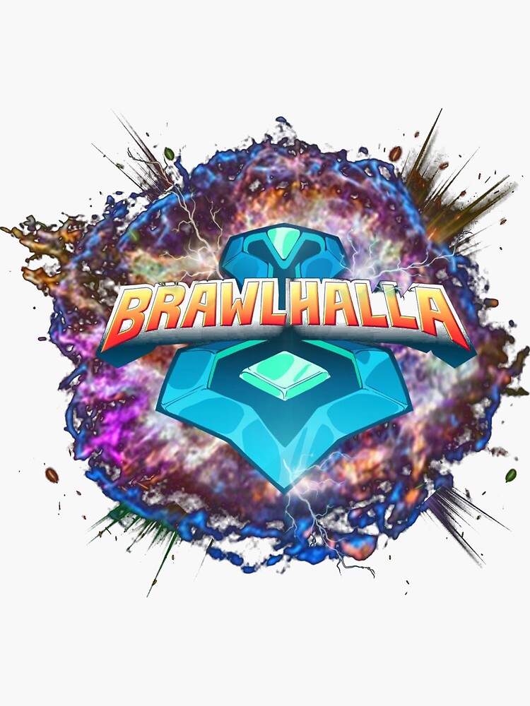 "BRAWLHALLA" Sticker by GeneBoettcher | Redbubble