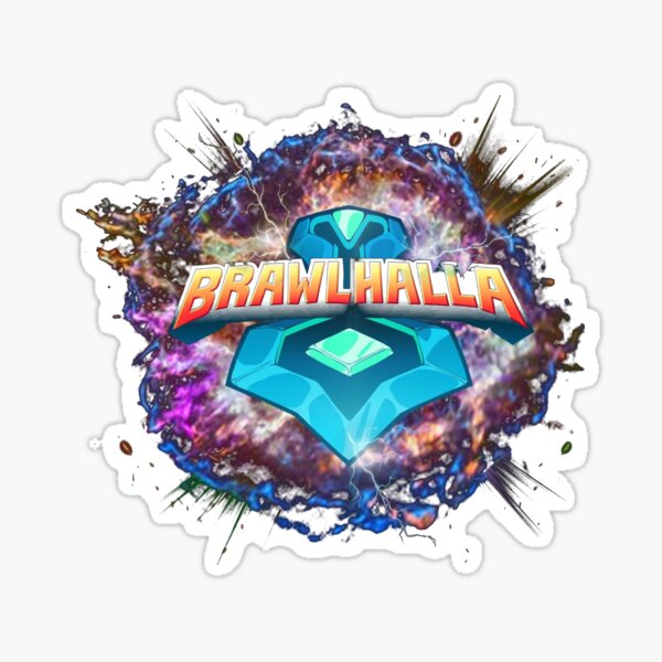 "BRAWLHALLA" Sticker by GeneBoettcher | Redbubble