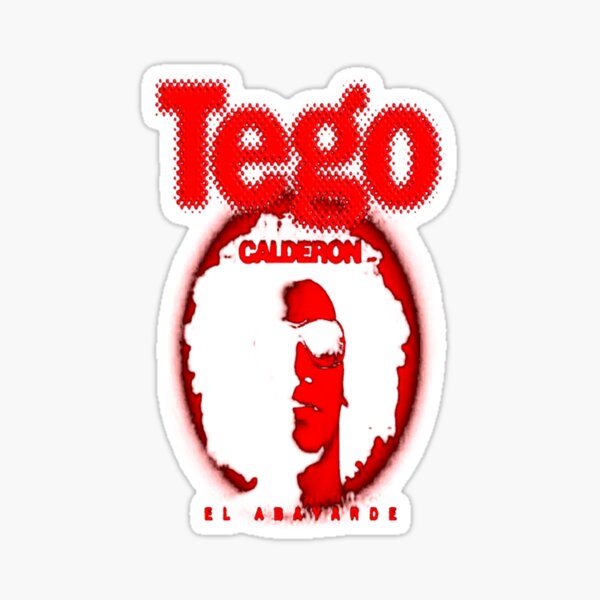 "Tego Calderon Classic " Sticker by ArmandoPalomino | Redbubble