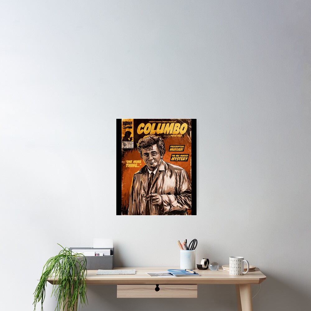 "Columbo Comic For Fans" Poster for Sale by MerleRowe | Redbubble