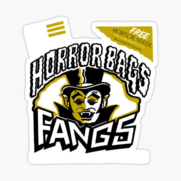 "CRISPS - HORROR BAGS! " Sticker by DavisLu73 | Redbubble