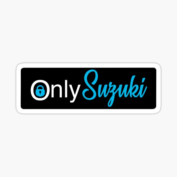 "JDM Only Suzuki" Sticker for Sale by JDMCarStuff | Redbubble