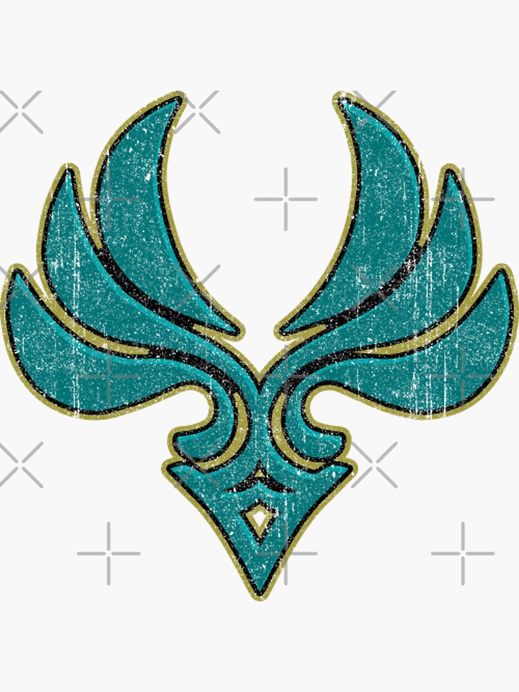 "Anemo Crystalfly" Sticker by Bellla-m | Redbubble