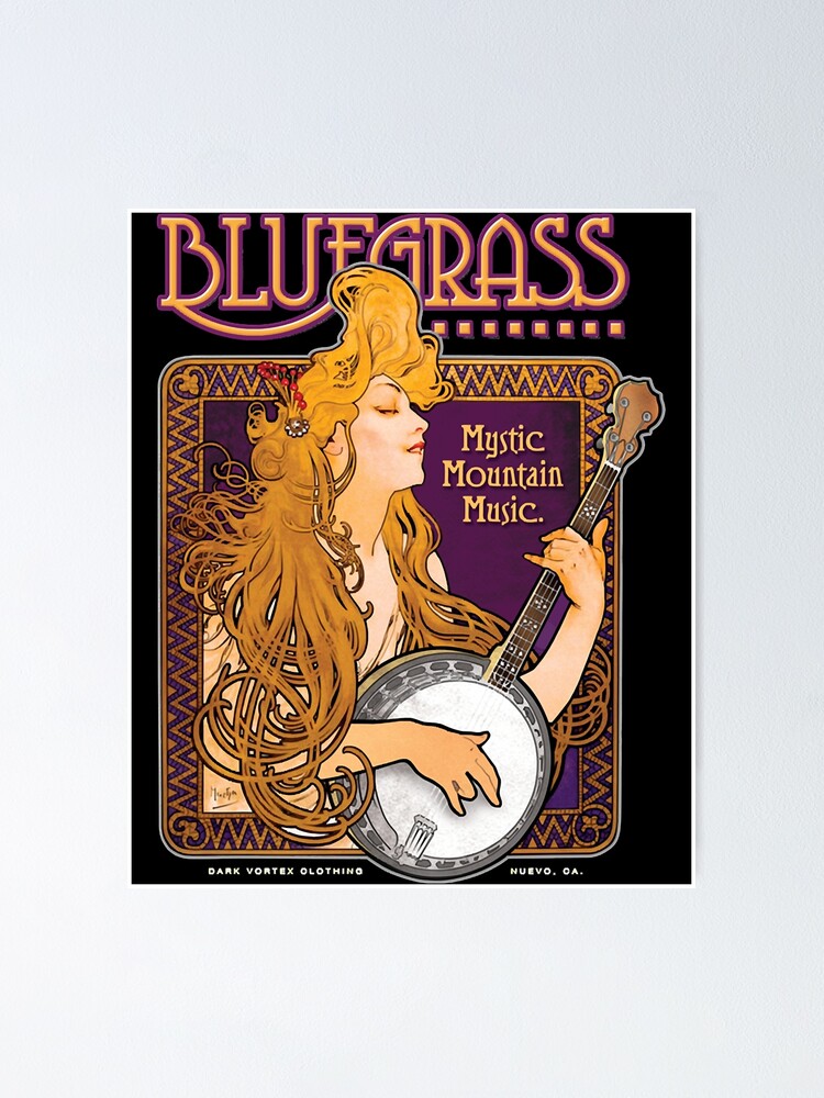 "Bluegrass Shirt Alphonse Artwork Graphic Color" Poster for Sale by ...