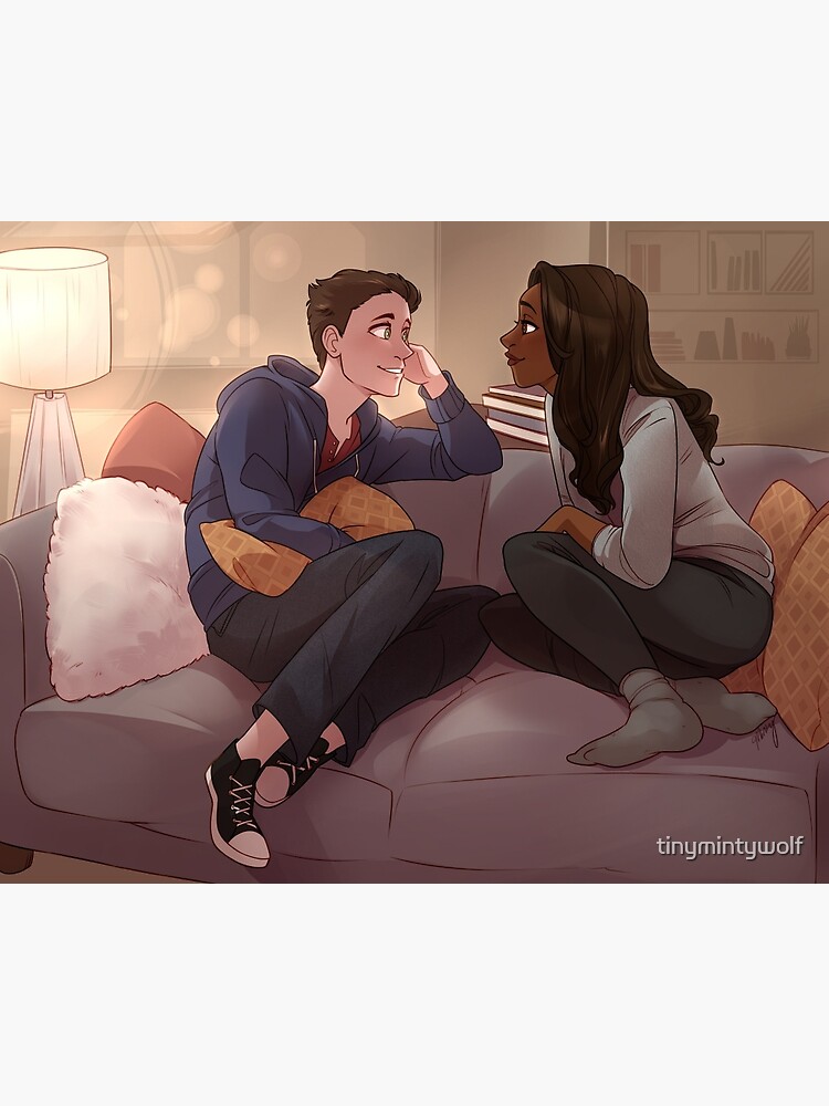 "The Couch" Art Print for Sale by tinymintywolf | Redbubble