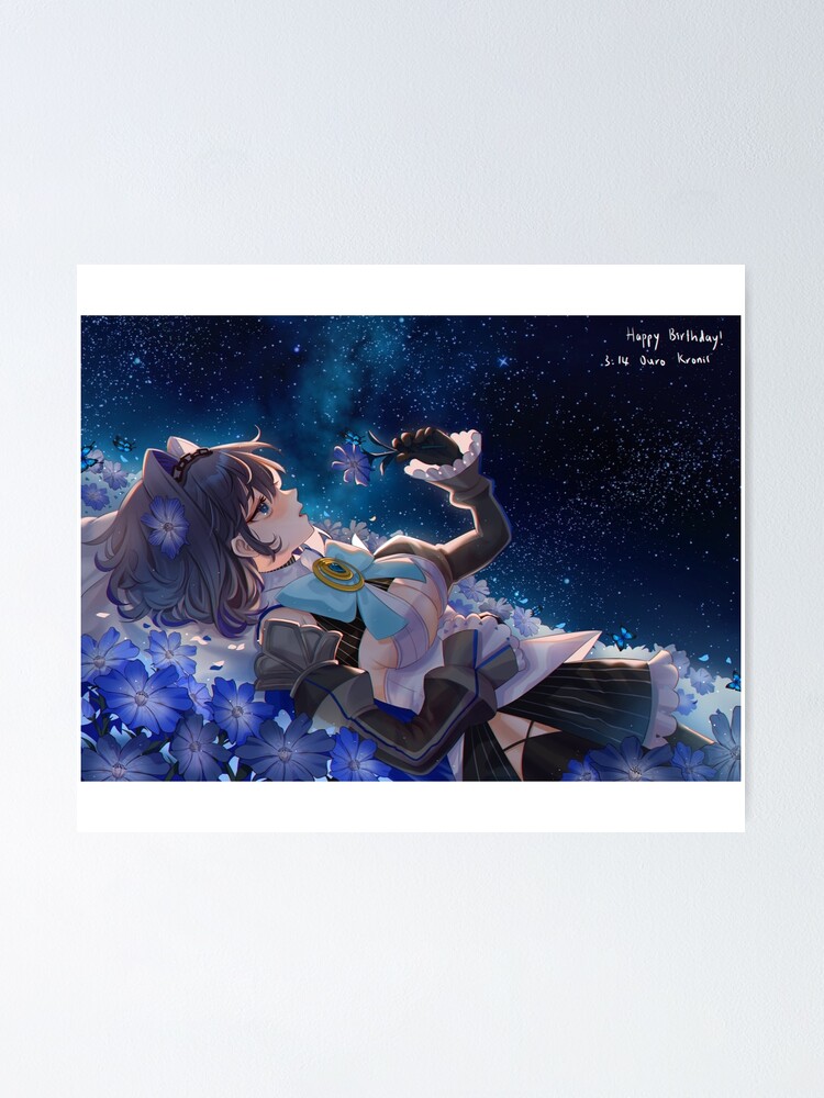 "kronii anime" Poster for Sale by Oldist | Redbubble