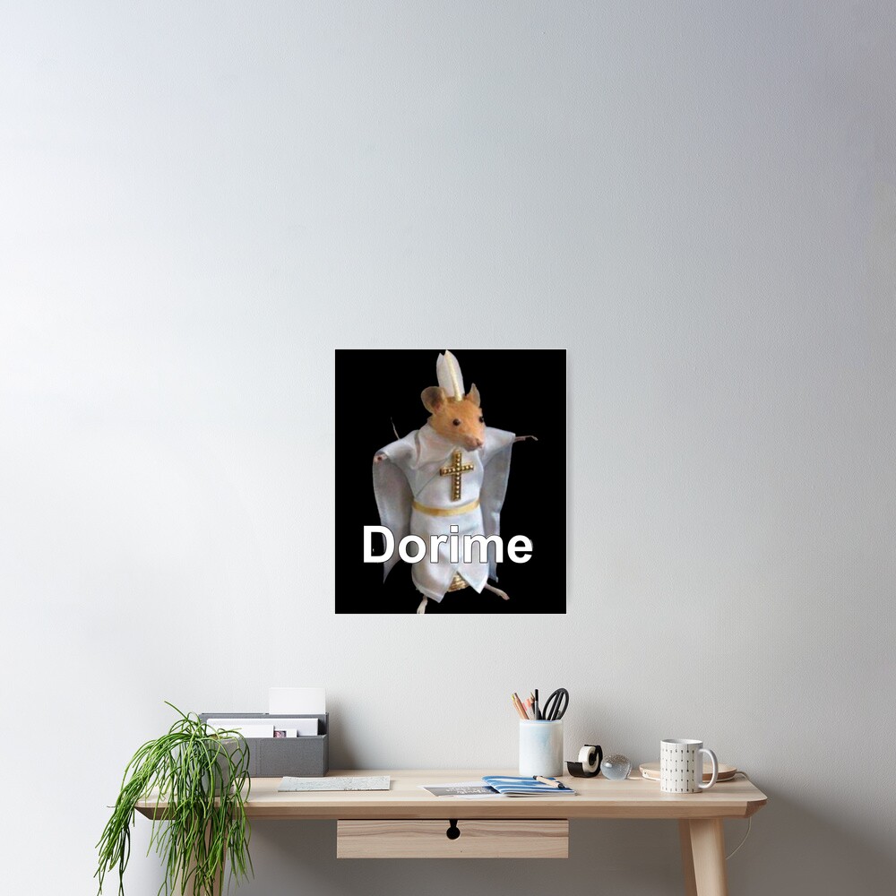 "Dorime Rat Rato Dorime Ameno Meme Sticker" Poster for Sale by ...