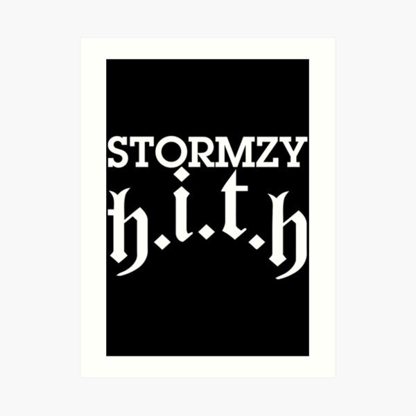 "Stormzy Merch Hith Logo" Art Print for Sale by MaherCoShop | Redbubble