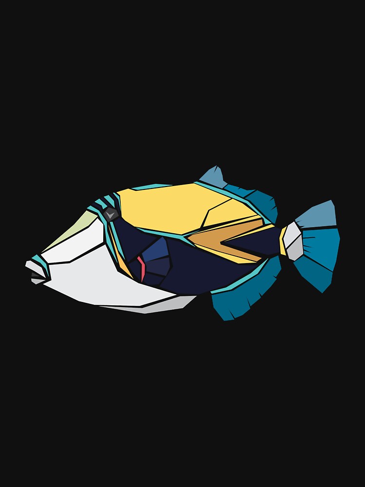 "Hawaii's fish - humuhumunukunukuapuaa Sticker" Essential T-Shirt for ...