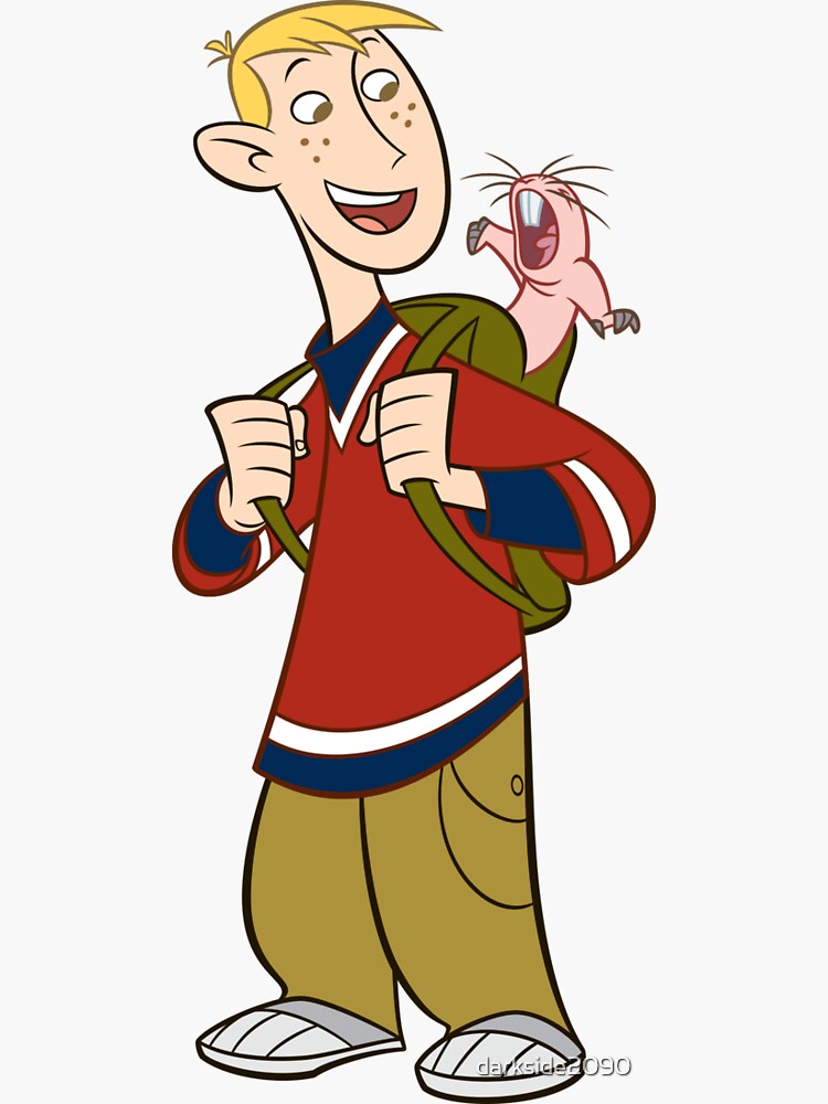 "bald mole rat " Sticker by darkside2090 | Redbubble