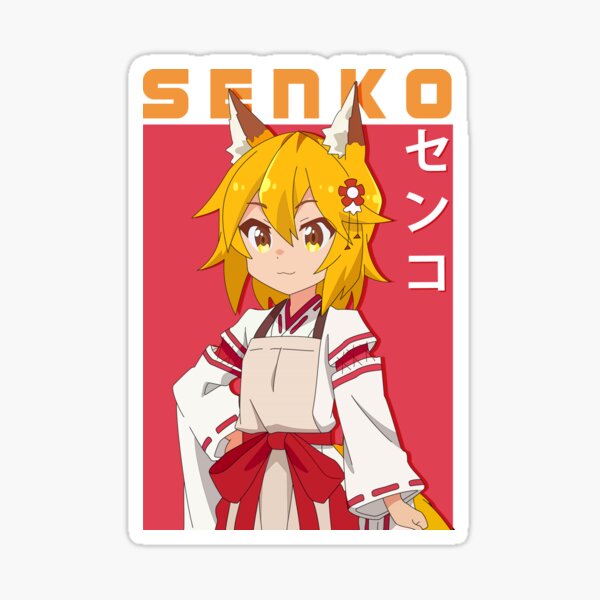 "Senko san" Sticker by Akuma-san | Redbubble