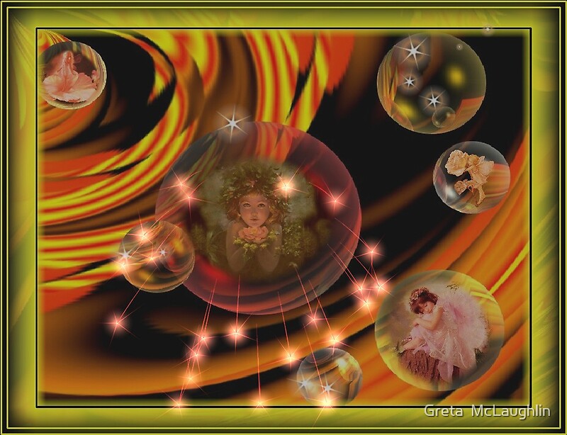 "October Fairies" by Greta McLaughlin | Redbubble