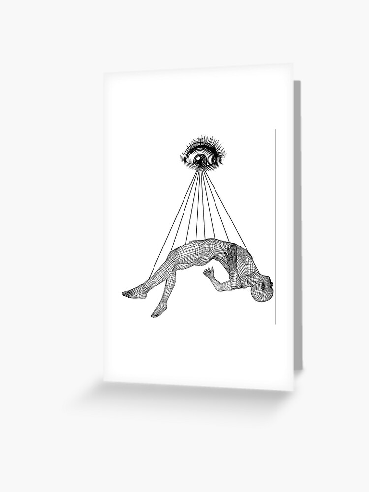 "Body levitating through the Eye, Geometrization" Greeting ...