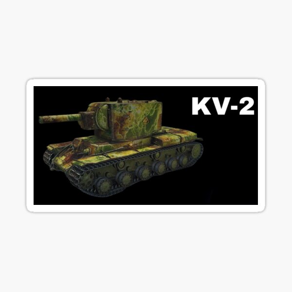 "KV-2" Sticker by cashbackk | Redbubble