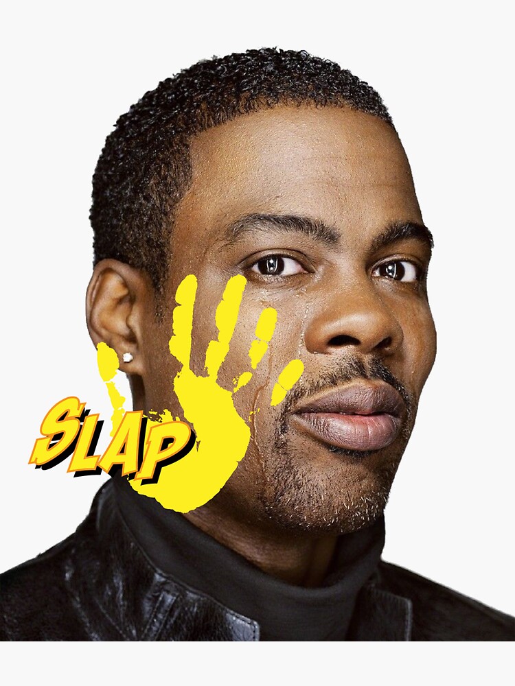 "Will Smith Slap Chris Rock" Sticker by Fancy-Pop | Redbubble
