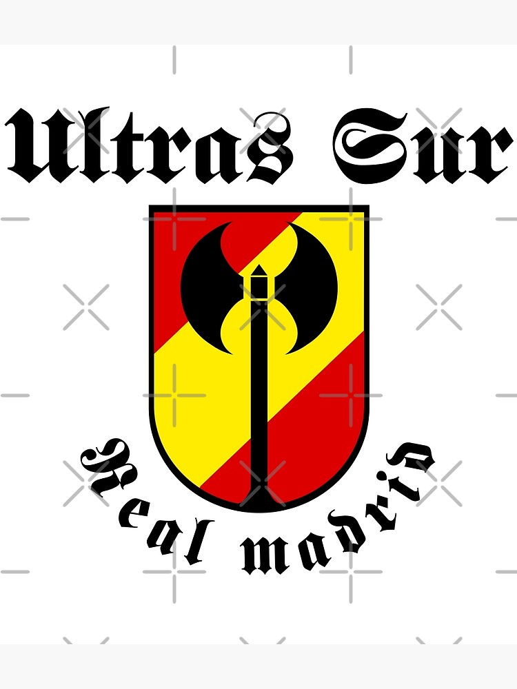 "ULTRAS SUR Madrid" Poster by ULTRASart | Redbubble
