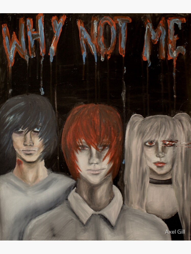 "Why Not Me?" Sticker by voanneid | Redbubble