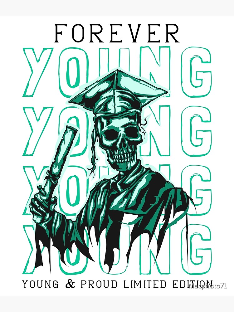 "Skeleton bachelor graduation student school master" Poster for Sale by ...