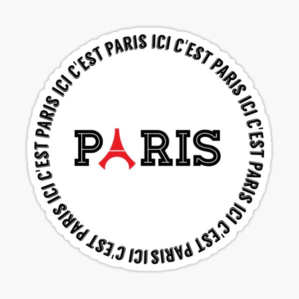 "Paris psg" Sticker by dearglory | Redbubble