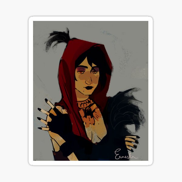 "morrigan" Sticker by tytiretu | Redbubble