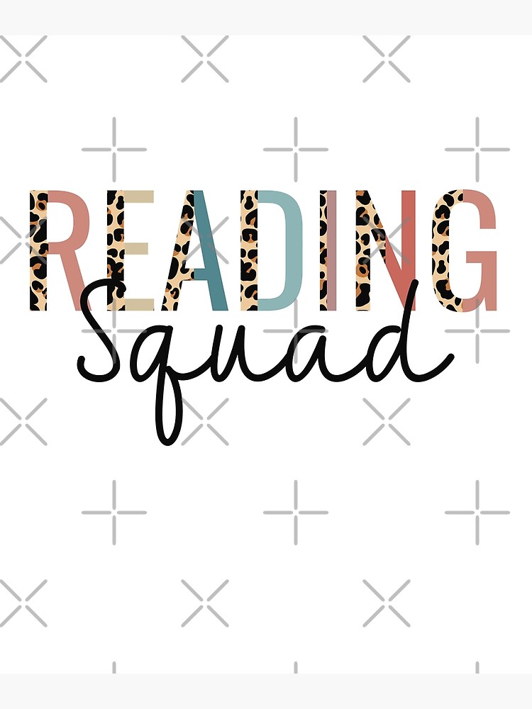 "Reading Squad Leopard For Teacher Coaches and Librarians" Poster for ...