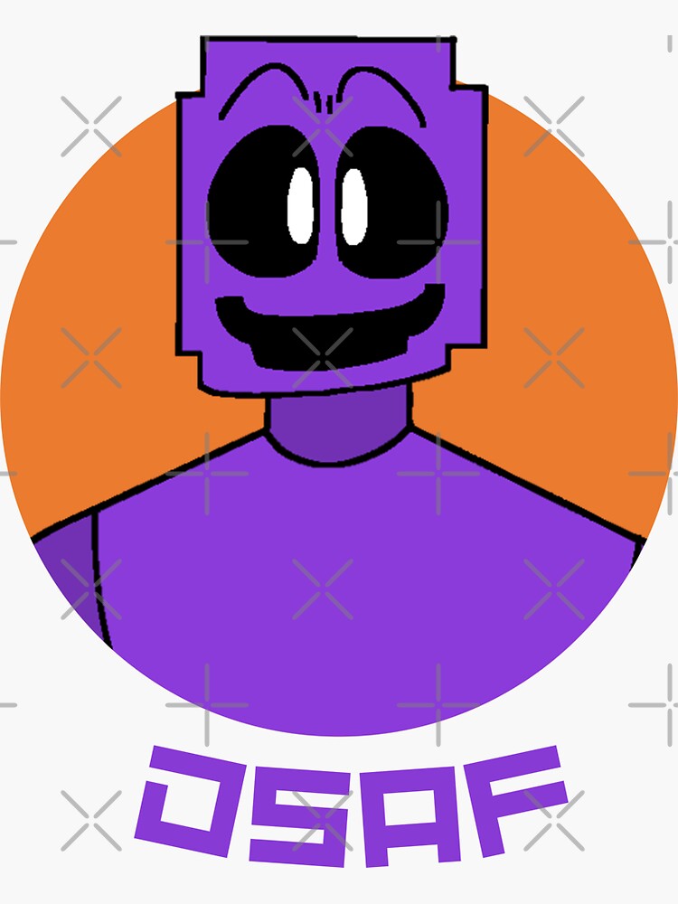 "dsaf" Sticker for Sale by nonahorn | Redbubble