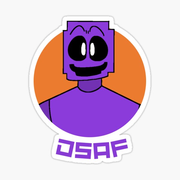 "dsaf" Sticker for Sale by nonahorn | Redbubble